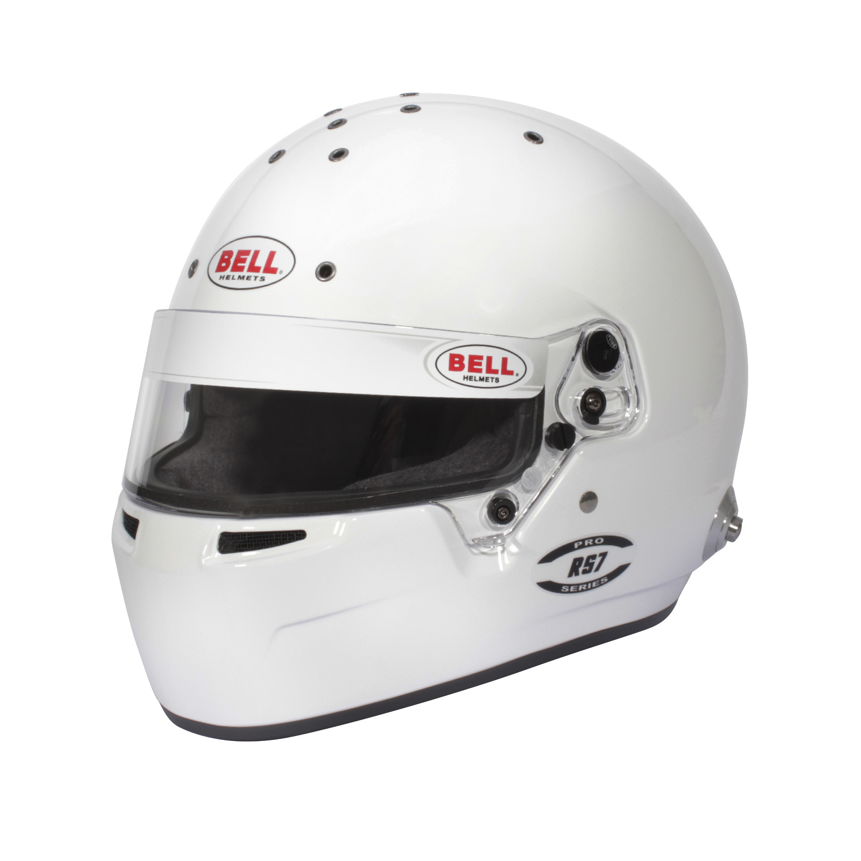 RS7 Pro Helmet (HANS) White - LH Motorsport